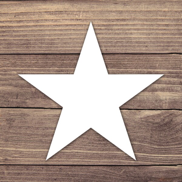 Star Vinyl Decal - Etsy