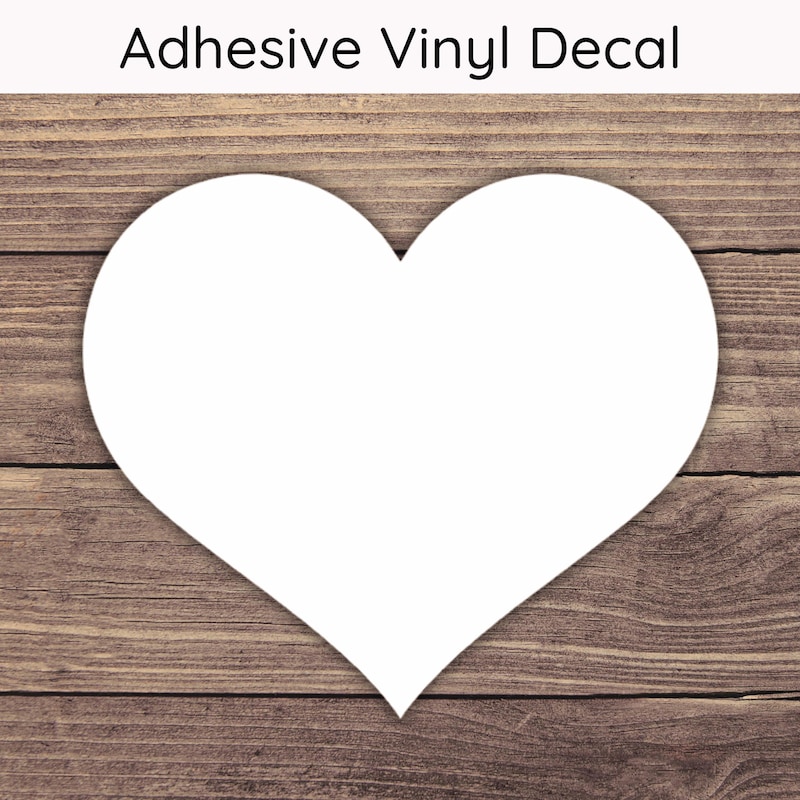 Heart Decal - Etsy