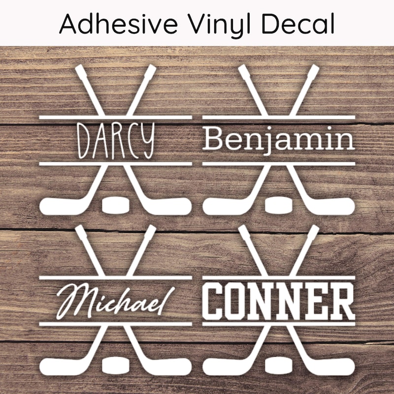 Hockey Decal - Etsy