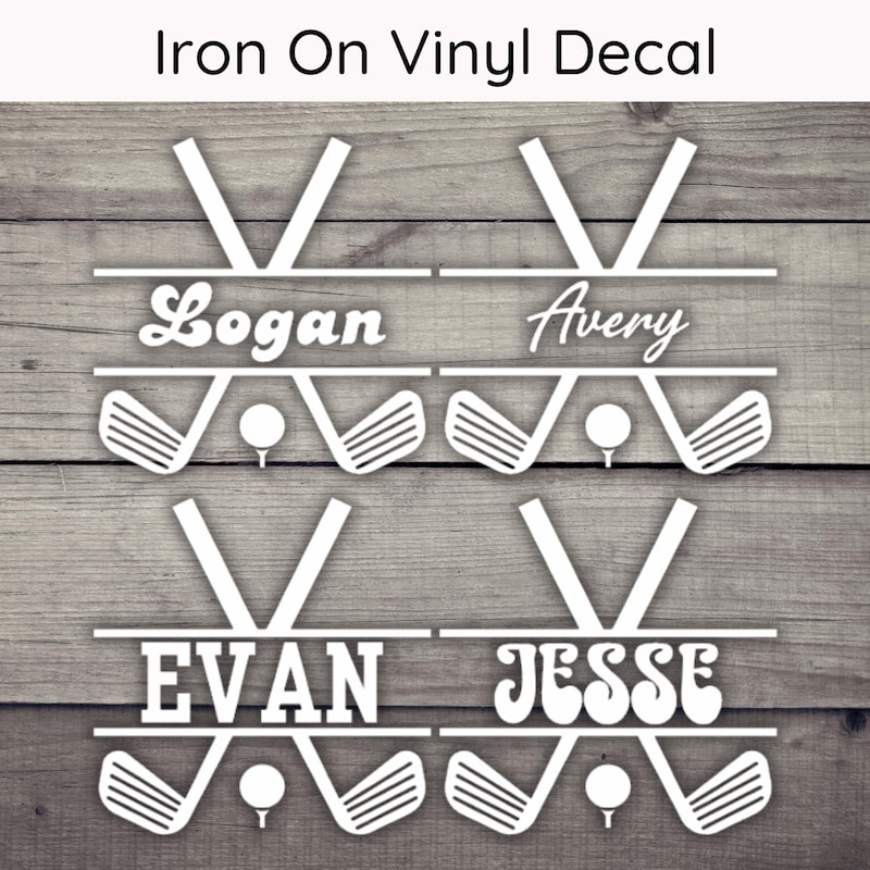 Golf Iron on Patch - Etsy