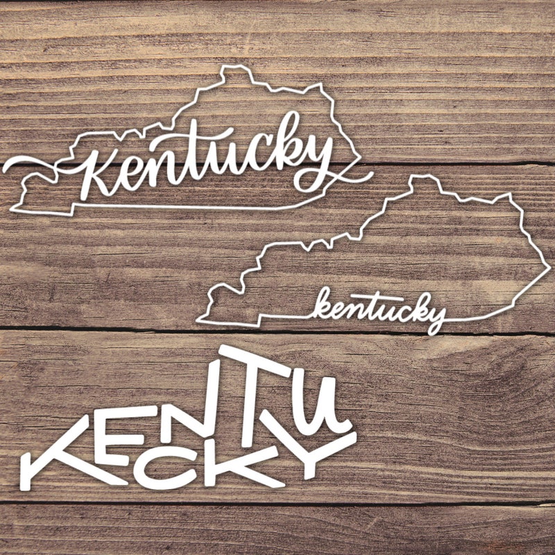 Kentucky Car Decal - Etsy
