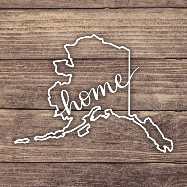 Alaska Decal - Etsy