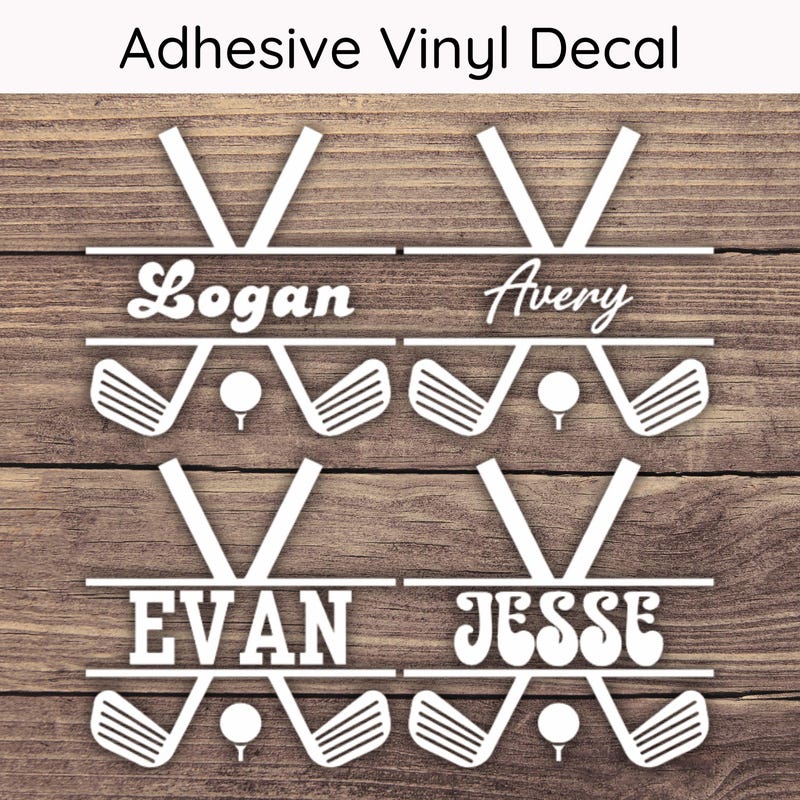 Vinyl Golf Window Decal - Etsy