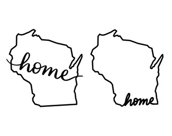 Wisconsin Car Decal - Etsy