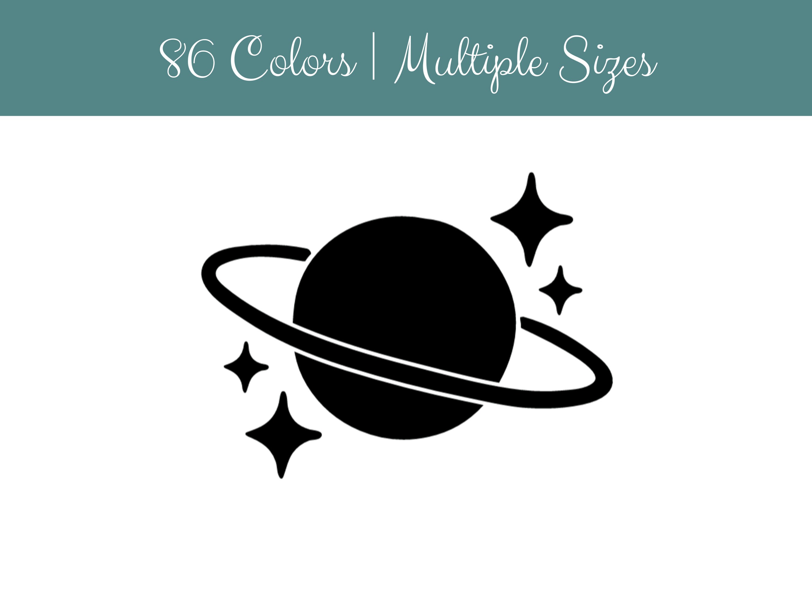Saturn Decal Multiple Sizes Car Decal Bumper Sticker - Etsy