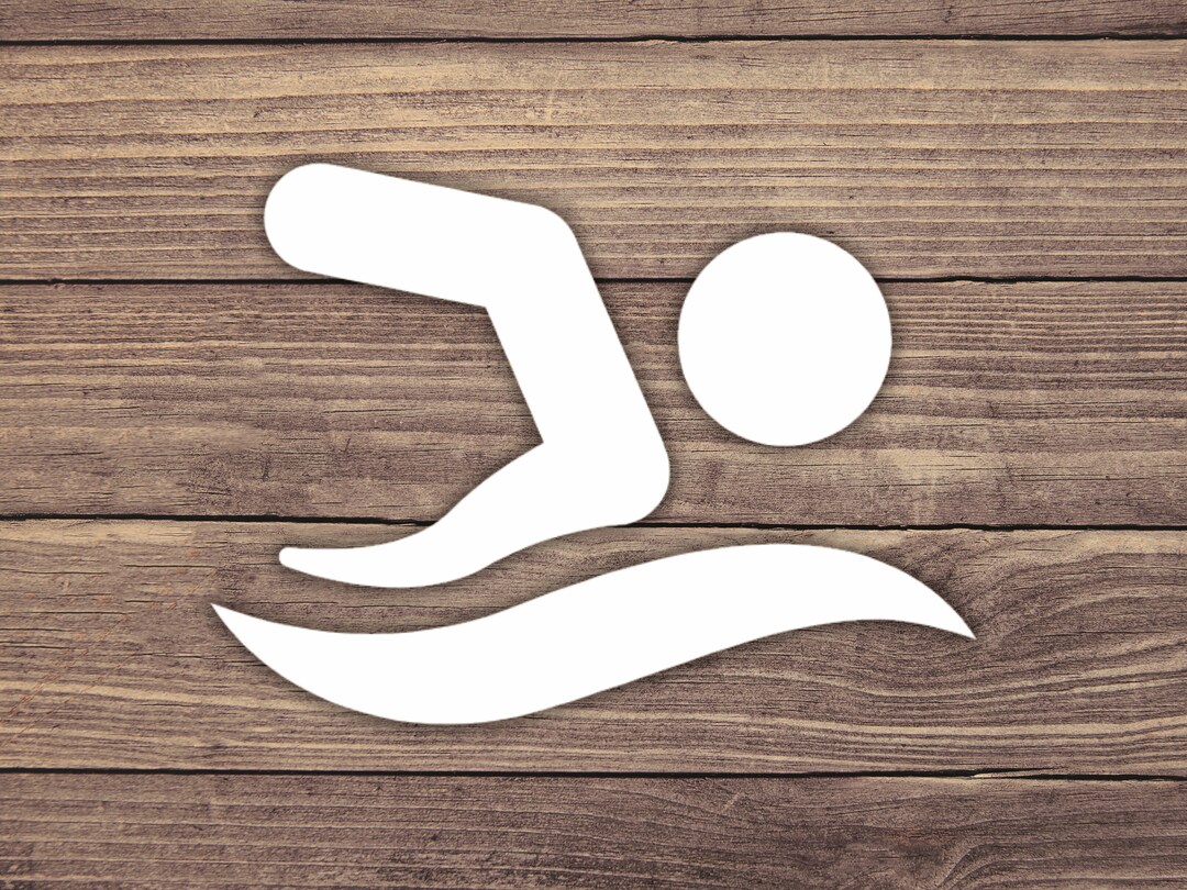 Swim Logo Decal, Swimming Decal, Swim Decal, Swim Team Decal, Swimmer ...
