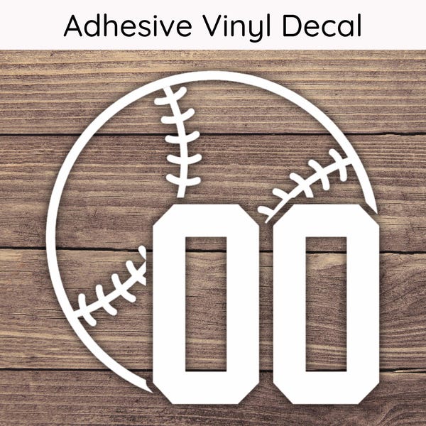 Baseball Decal - Etsy