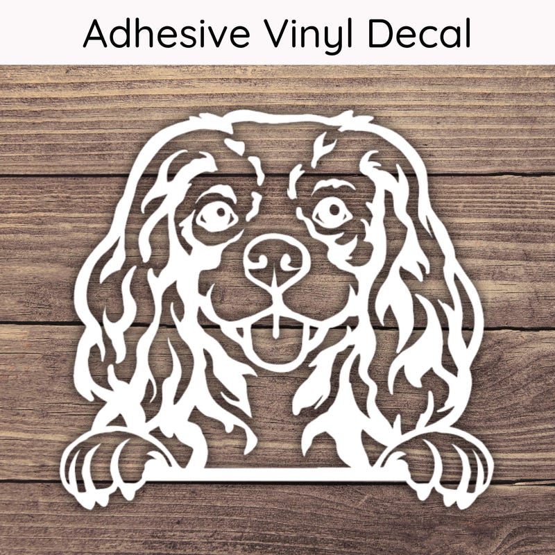 Spaniel Decal - Etsy