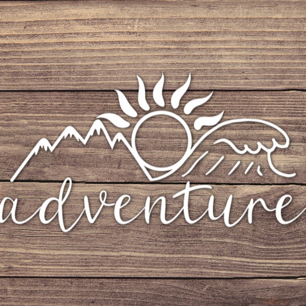 Adventure Decal - Etsy