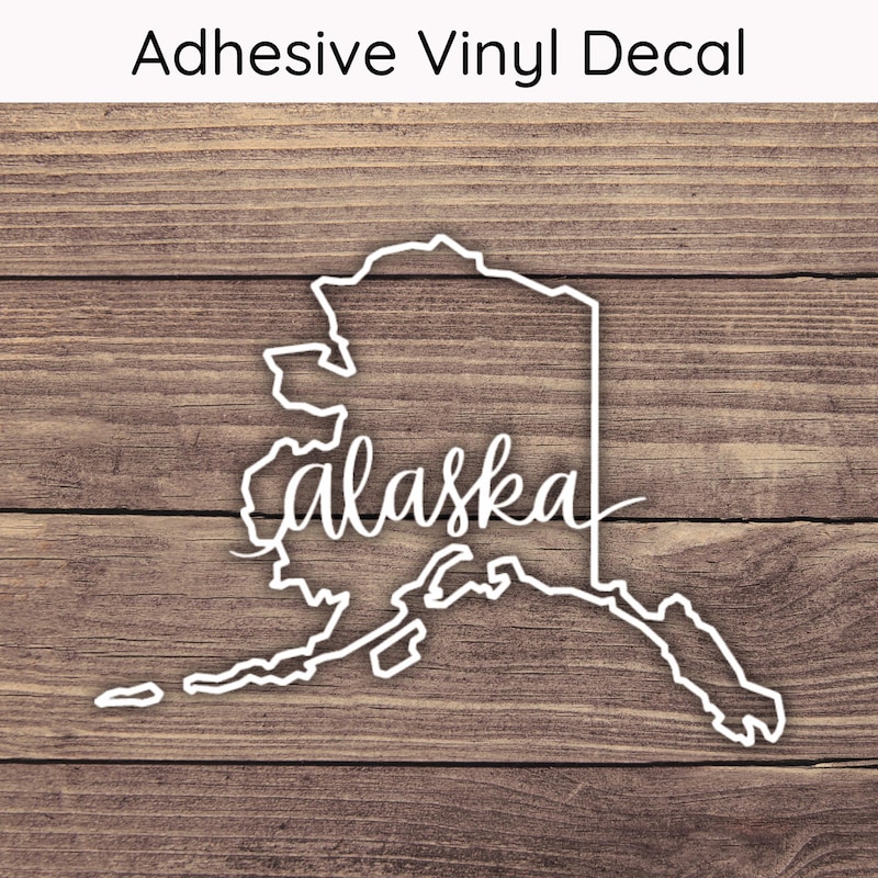 Alaska Decal - Etsy