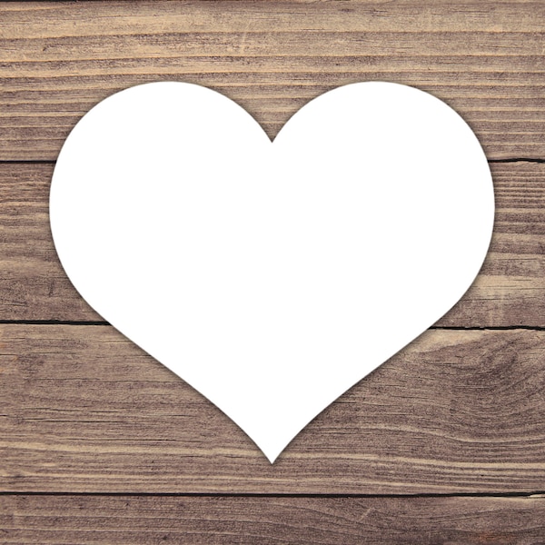 Heart Car Decal - Etsy