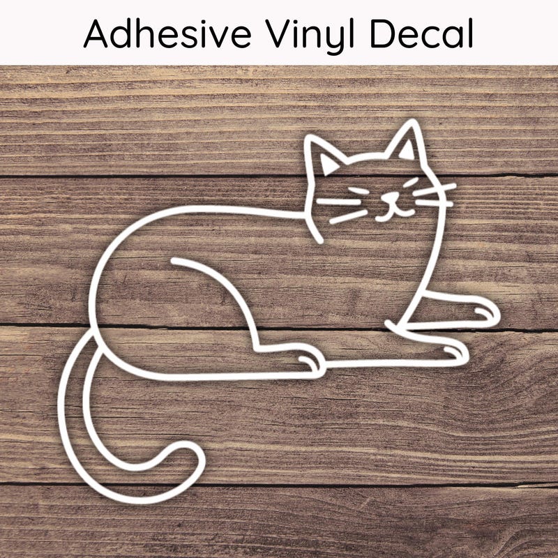 Cat Decal - Etsy