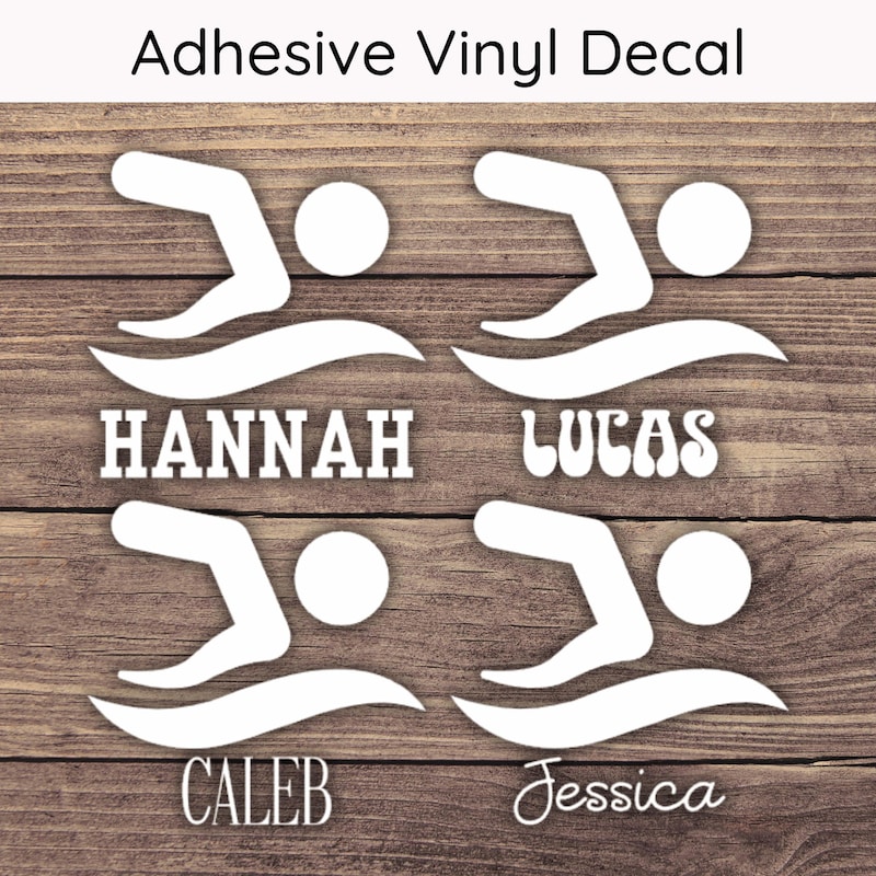 Swim Stickers - Etsy