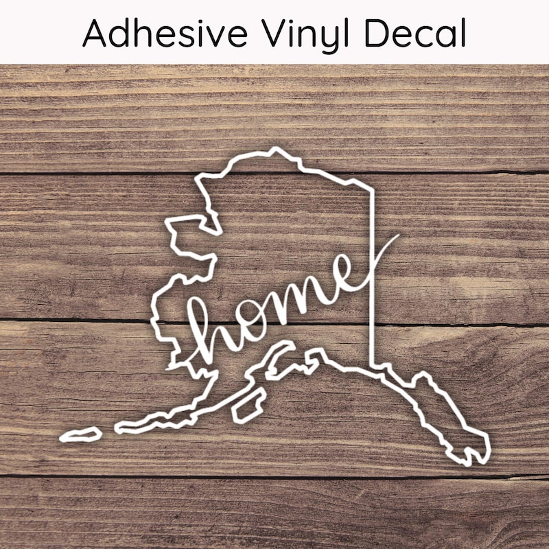 Alaska Car Decal - Etsy