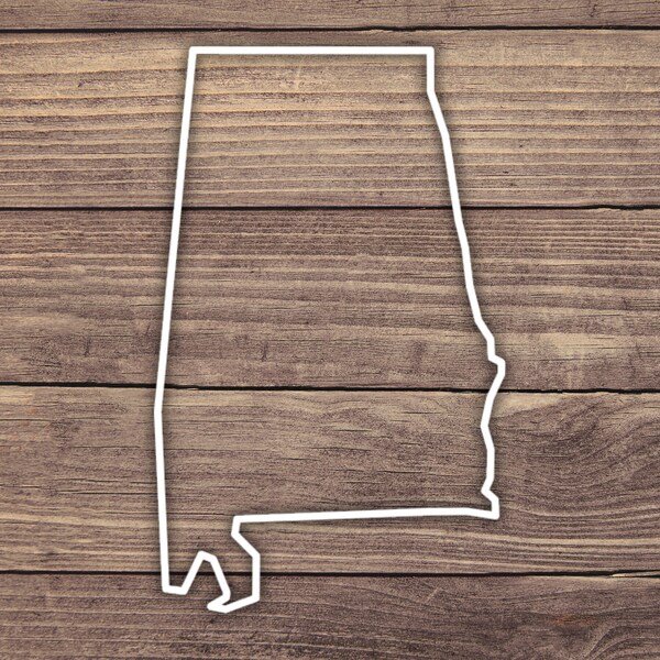 Alabama Decal - Etsy