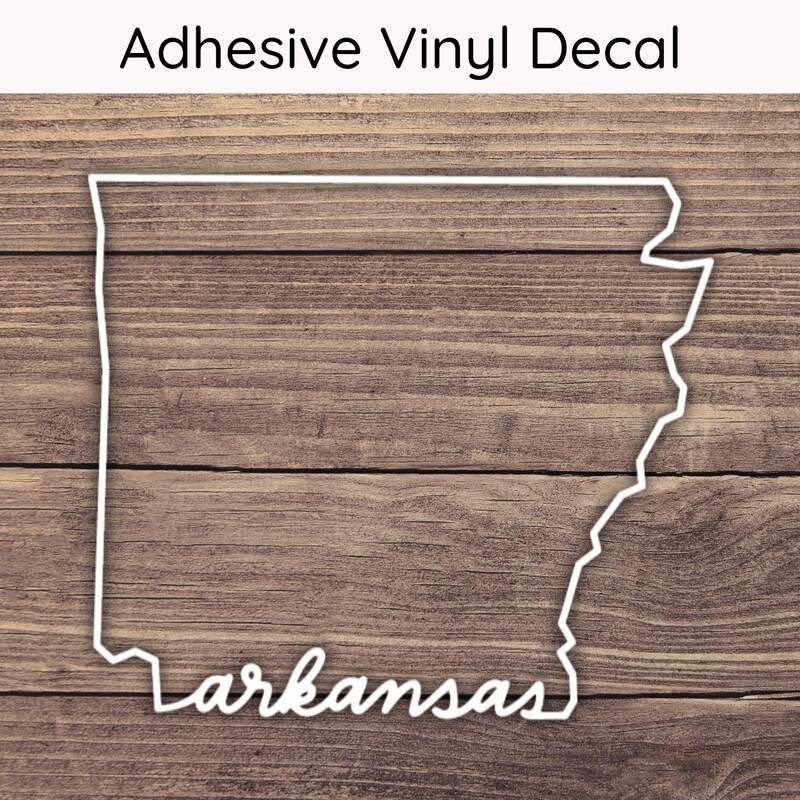 Arkansas Decal - Etsy
