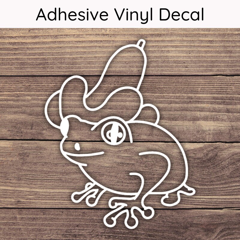 Tree Frog Decal - Etsy
