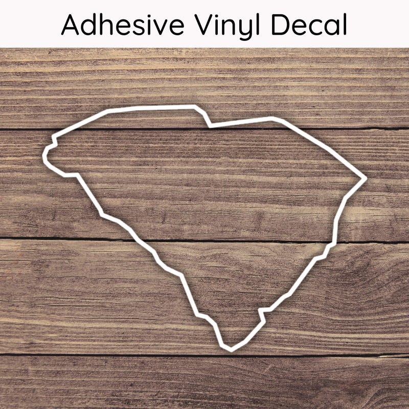 South Carolina Decal - Etsy