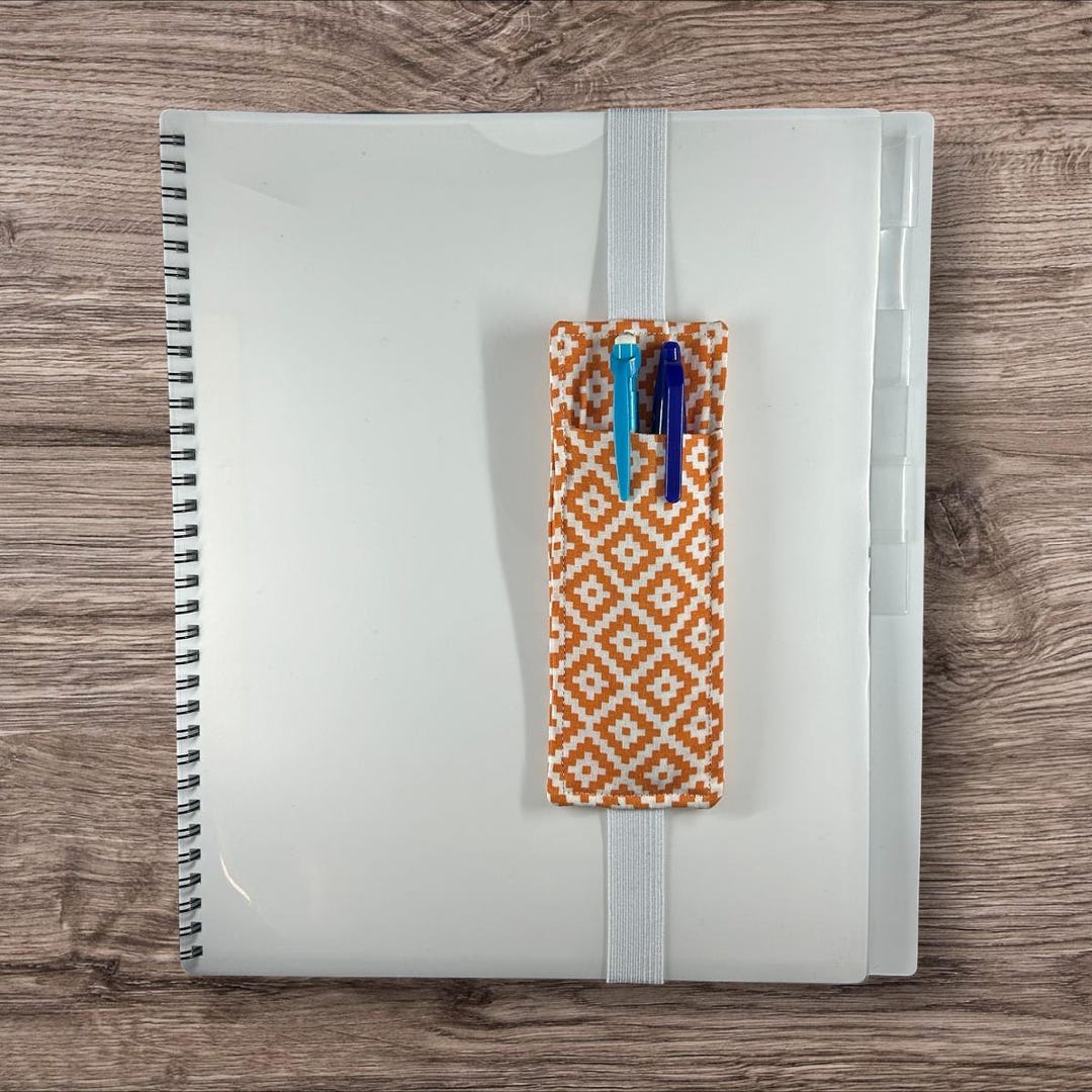 Pen/pencil Holder Bookmark for Letter Sized Binder - Etsy