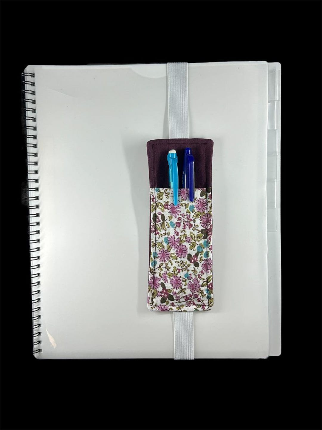 Pen/pencil Holder Bookmark for Letter Sized Binder - Etsy