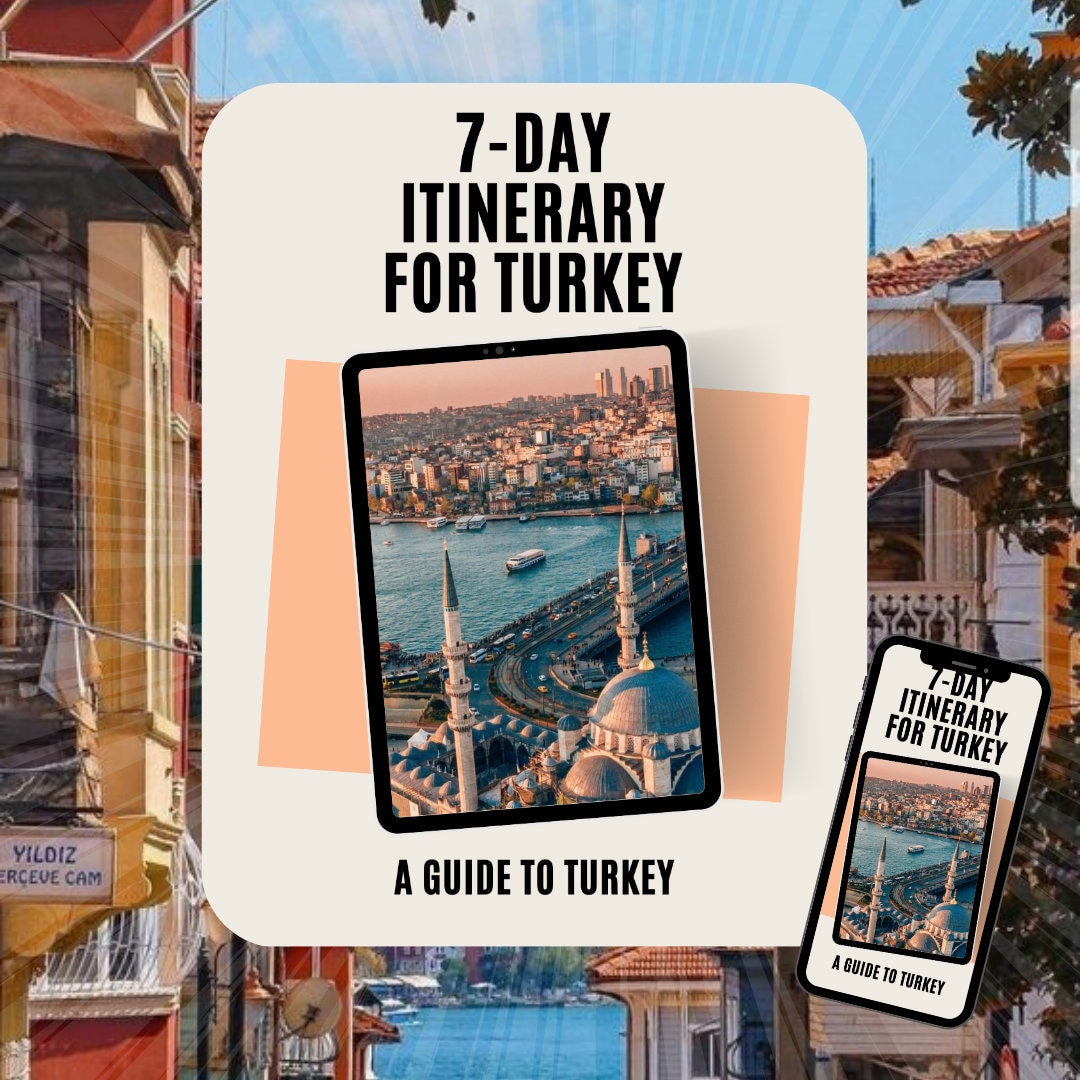 7-day Itinerary for Turkey Explore Istanbul, Cappadocia, Pamukkale, and ...