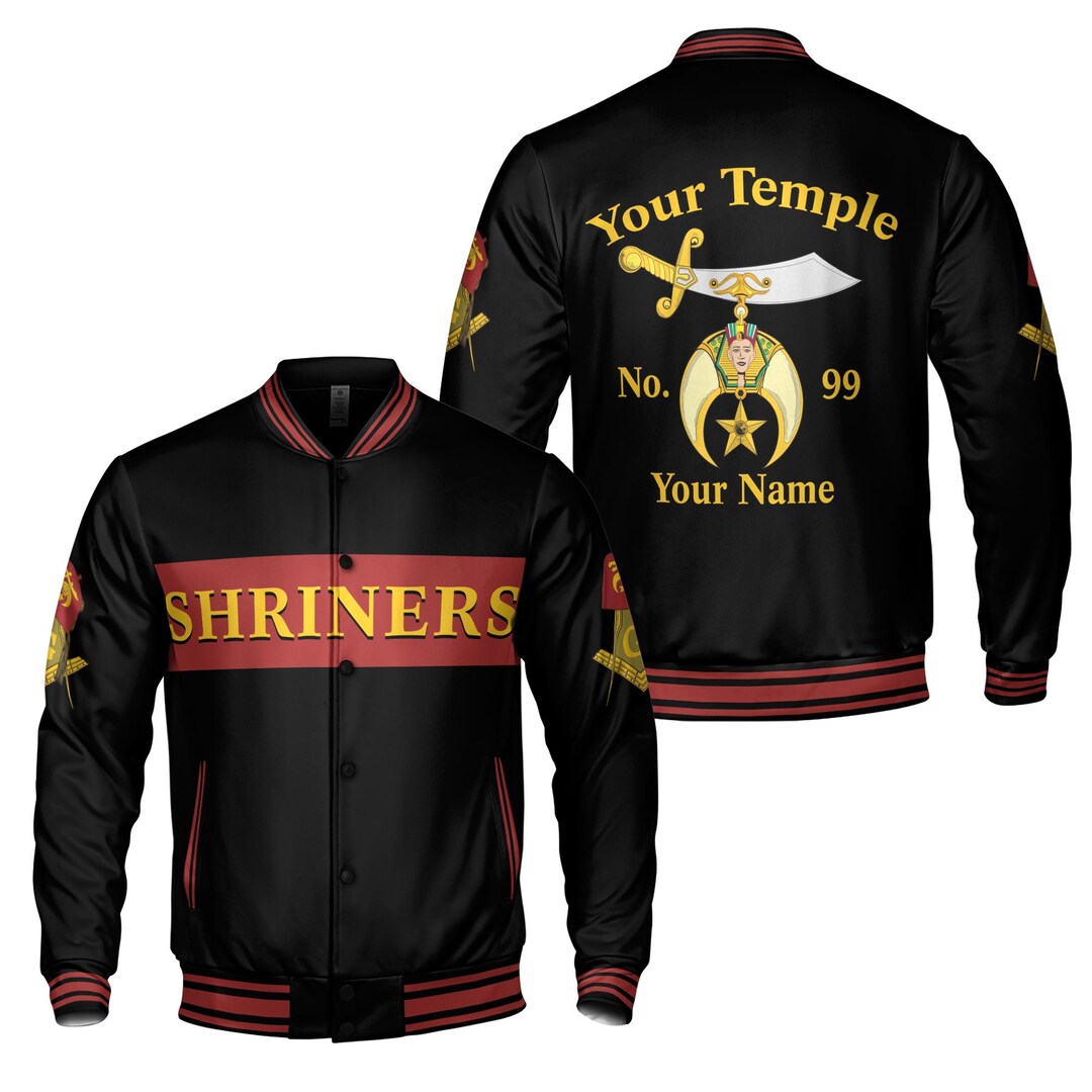 Personalized Shriners With Mason Noble Shriner Varsity Jacket S-5XL - Etsy
