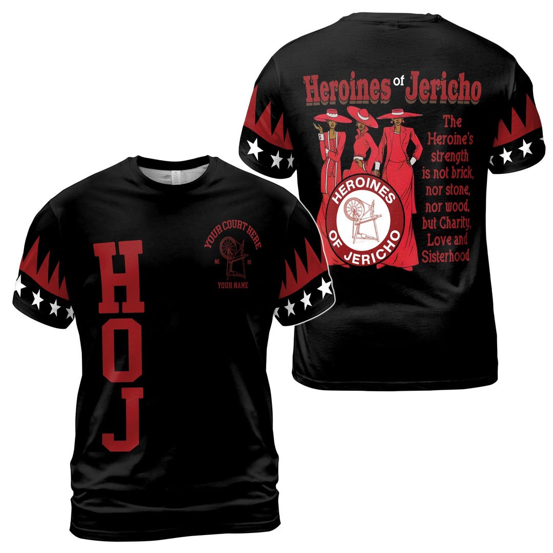 Personalized Heroines of Jericho HOJ Sisterhood T-shirt S-5XL - Etsy