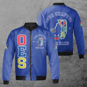 Custom Name Chapter Map Order of the Eastern Star OES Mason Unisex ...