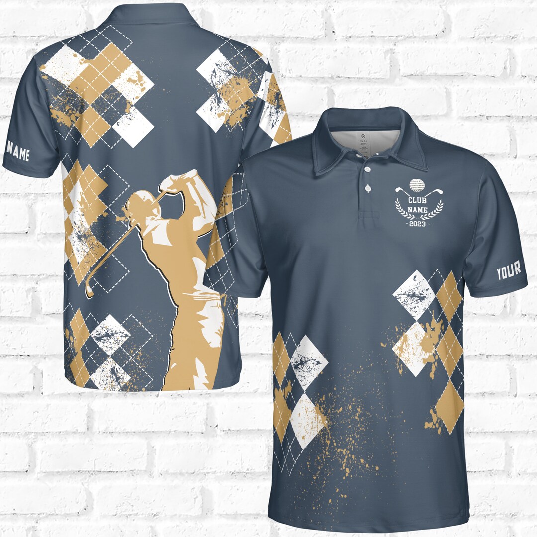 Personalized Name and Golf Club Funny Swing Golf Men 3D All Over Print ...