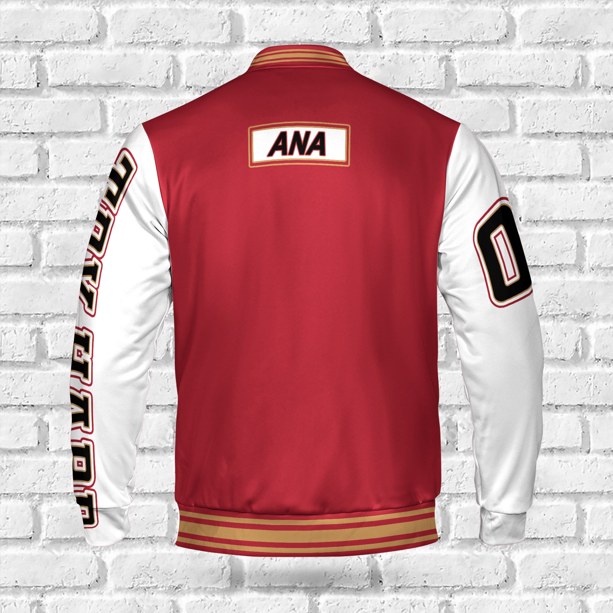 Customize Varsity Jacket Personalize Text Number and Color - Etsy