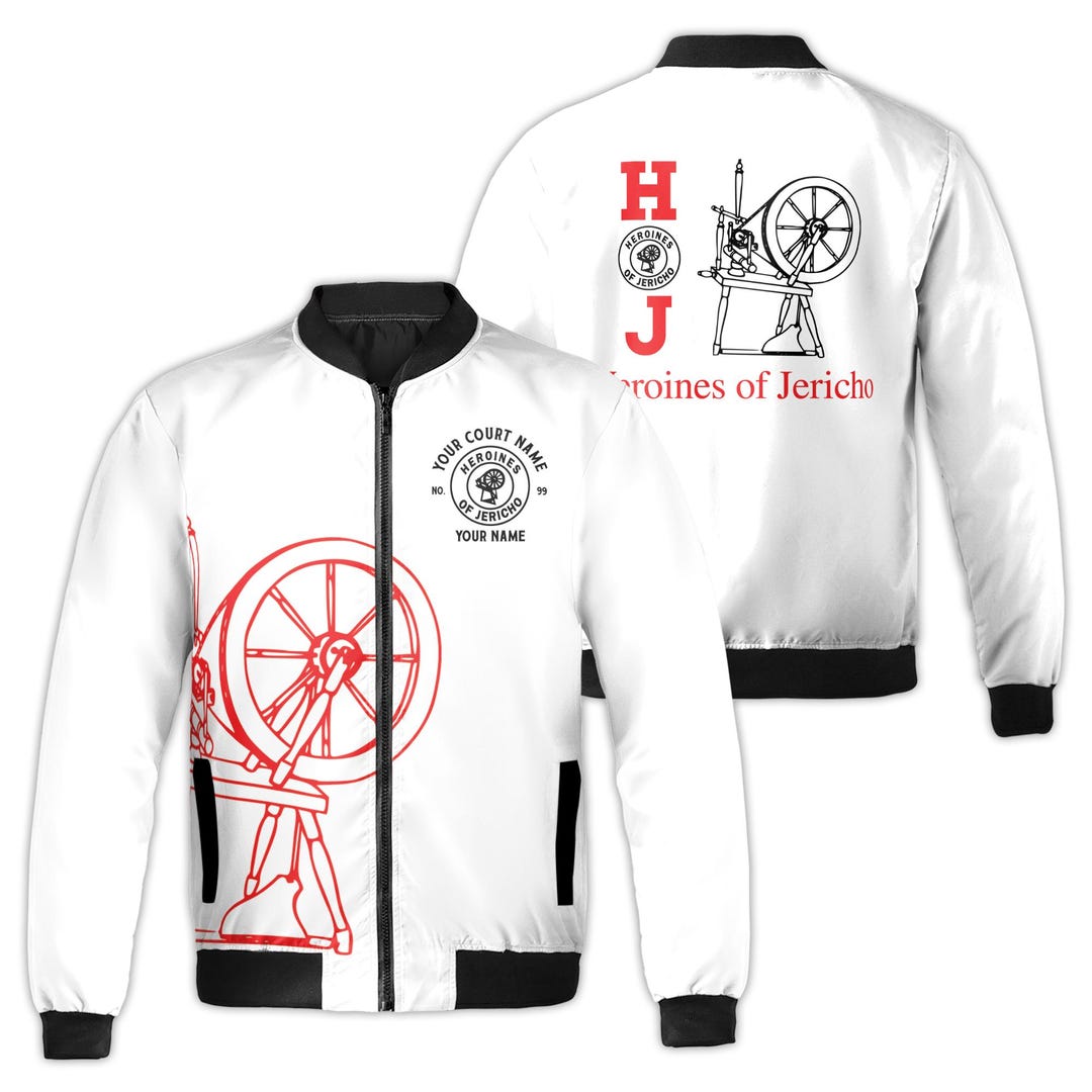 Customized Heroines of Jericho Proud to Be A Part of HOJ Bomber Jacket S-5XL - Etsy