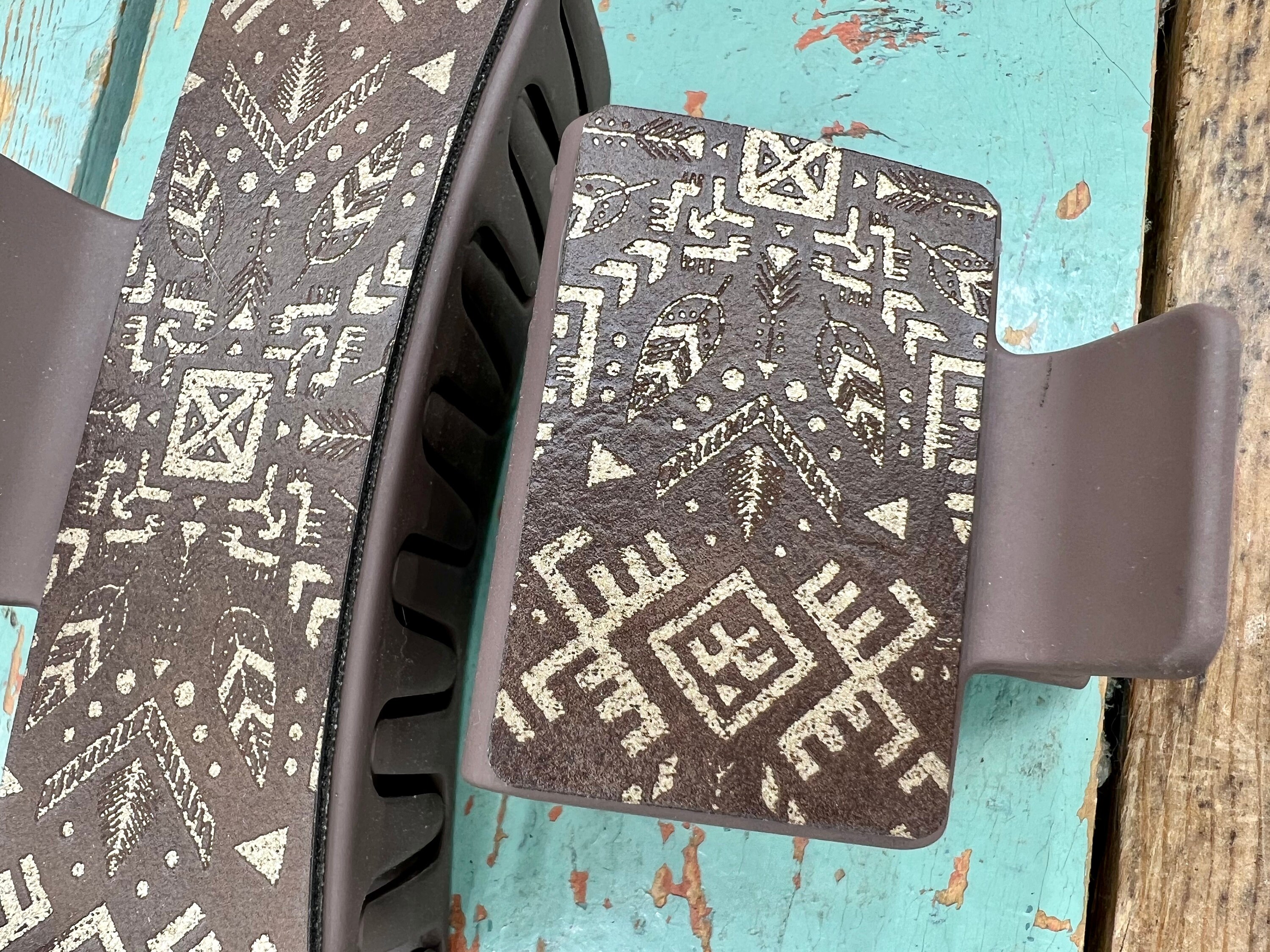 Tribal Mandala Print Hair Clip SVG File for Laser Cutters, Large and ...
