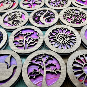 20 Car Vent Clip Diffuser Design Bundle SVG File Laser, Includes Backer ...