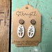 6 Post and Dangle Earring Sets With Earring Cards SVG File for Laser ...