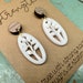 6 Post and Dangle Earring Sets With Earring Cards SVG File for Laser ...