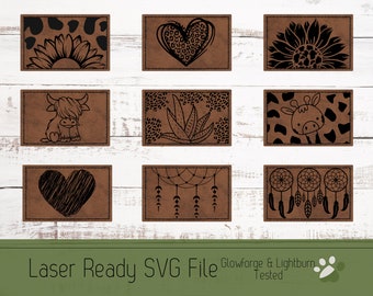 9 Hat Patch Outdoors Design Bundle SVG File Laser, Engrave File for ...