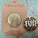 Round Tuit SVG File for Laser Cutters, Glowforge Ready File Includes ...