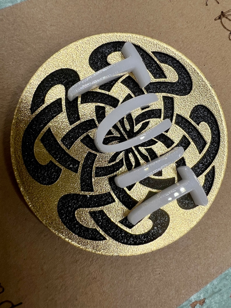 Round Tuit SVG File for Laser Cutters, Glowforge Ready File Includes ...