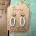 6 Post and Dangle Earring Sets With Earring Cards SVG File for Laser ...