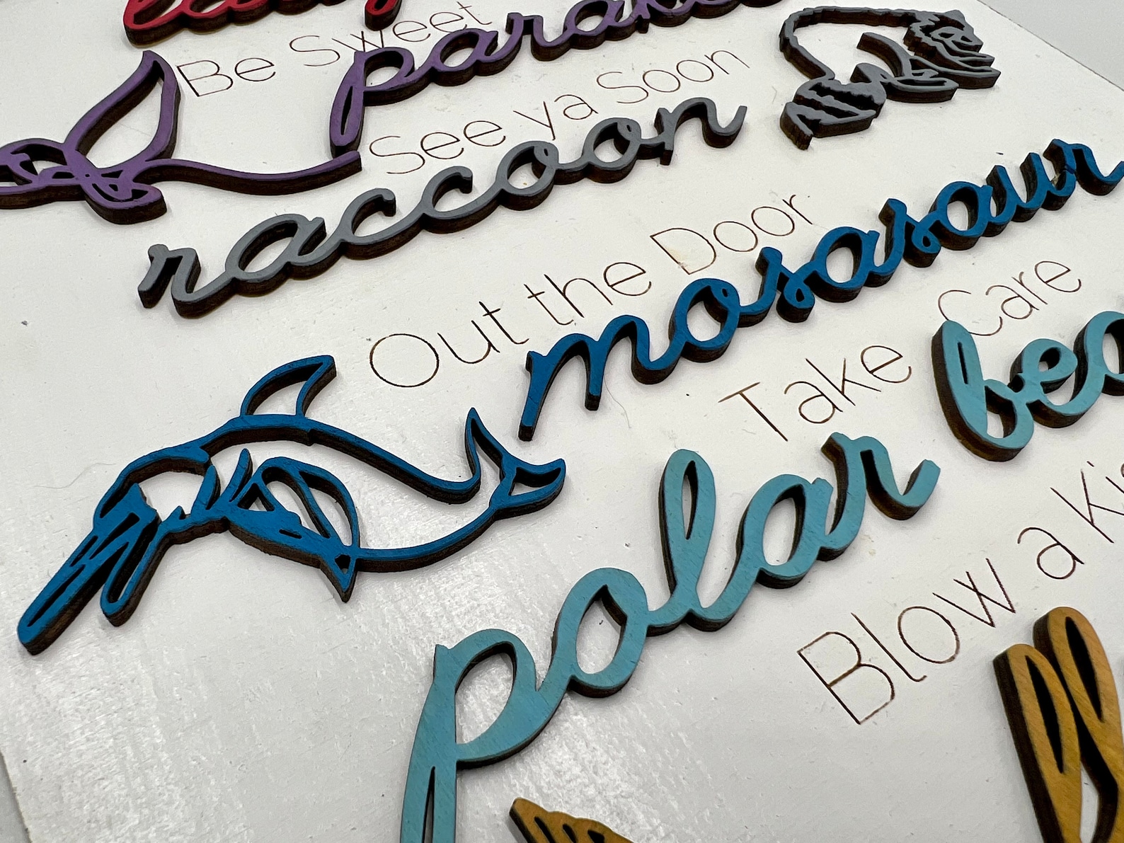 See Ya Sign for Kids Room Classroom SVG File for Laser - Etsy