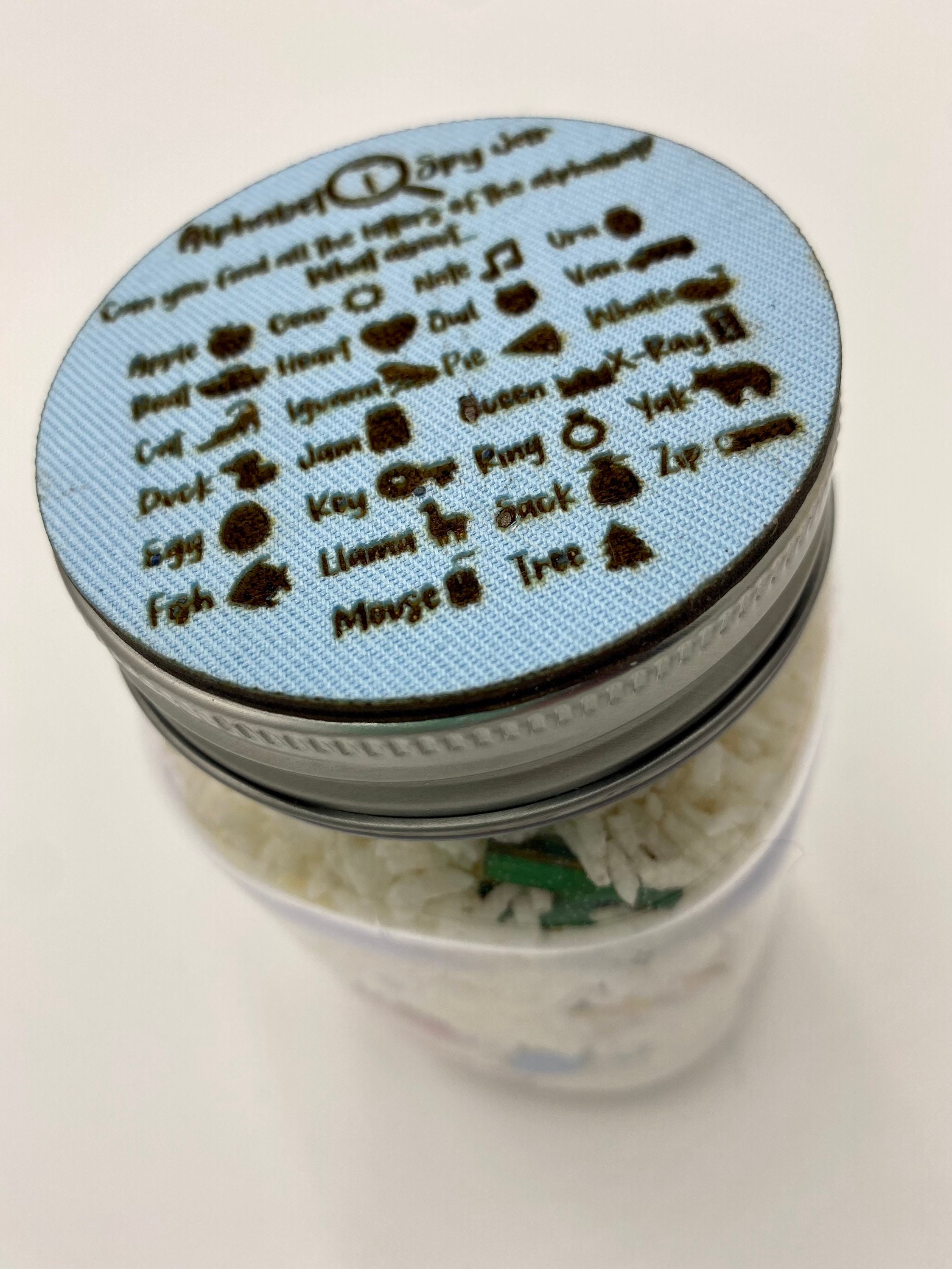 SVG File I-spy Jar Wonderful Craft for Kids Laser Ready Kid - Etsy