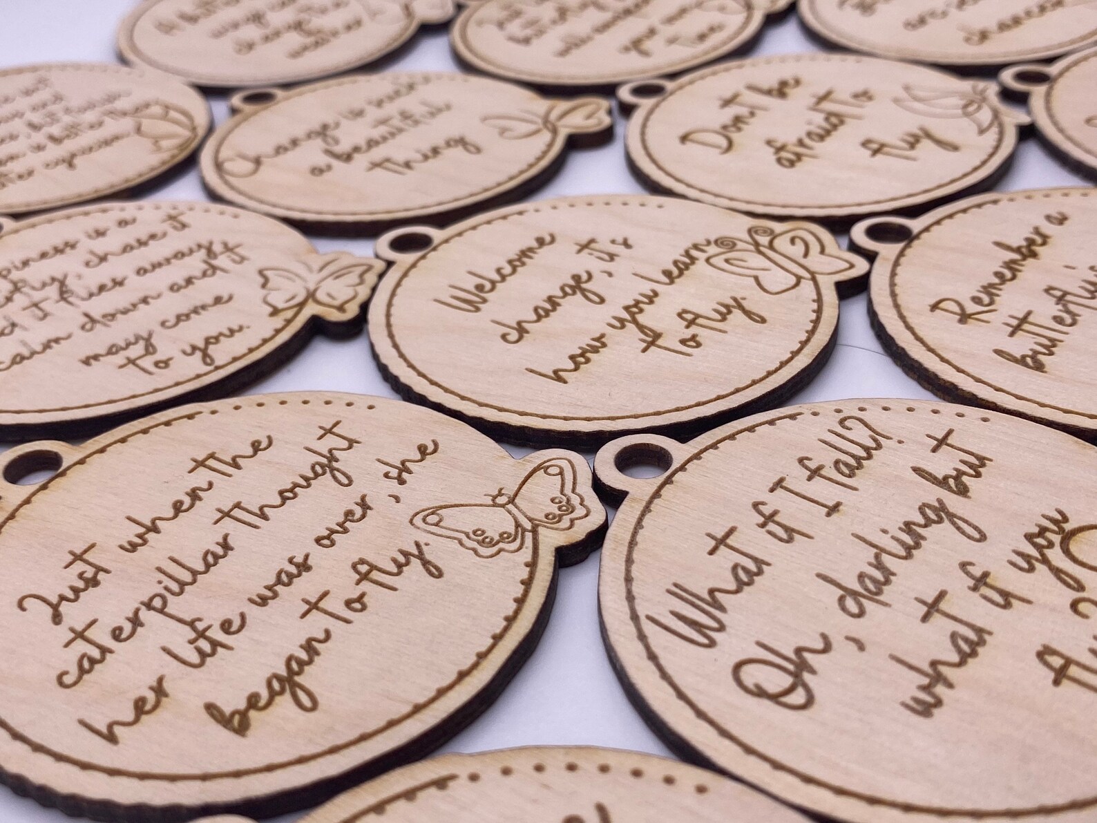 Keychain Bundle SVG File for Glowforge and Laser Cutters - Etsy