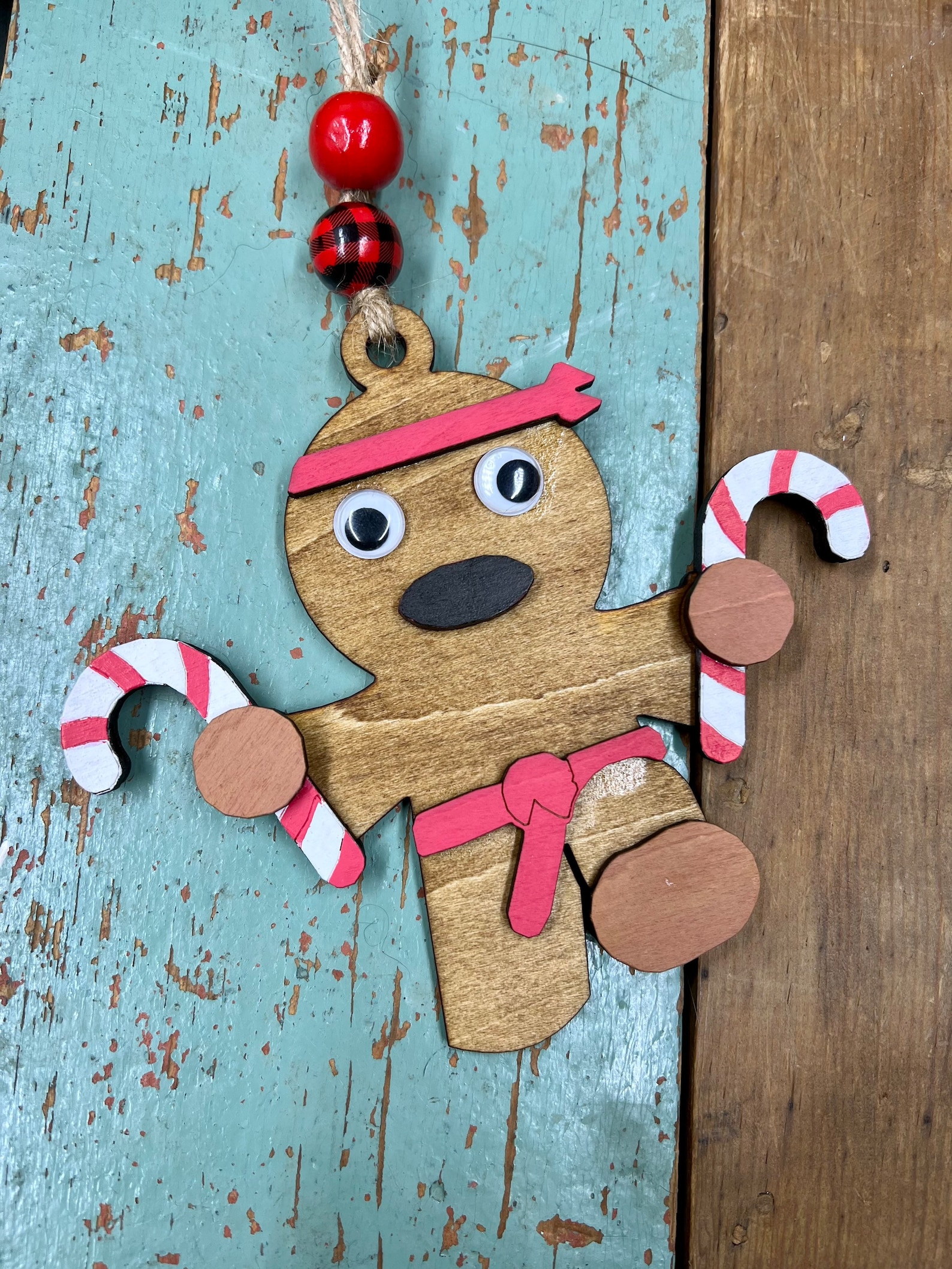 Ninjabread Man DIY Ornament SVG File for Laser Cutters - Etsy