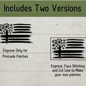 9 Hat Patch America Design Bundle SVG File Laser, Engrave File for ...
