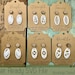 6 Post and Dangle Earring Sets With Earring Cards SVG File for Laser ...