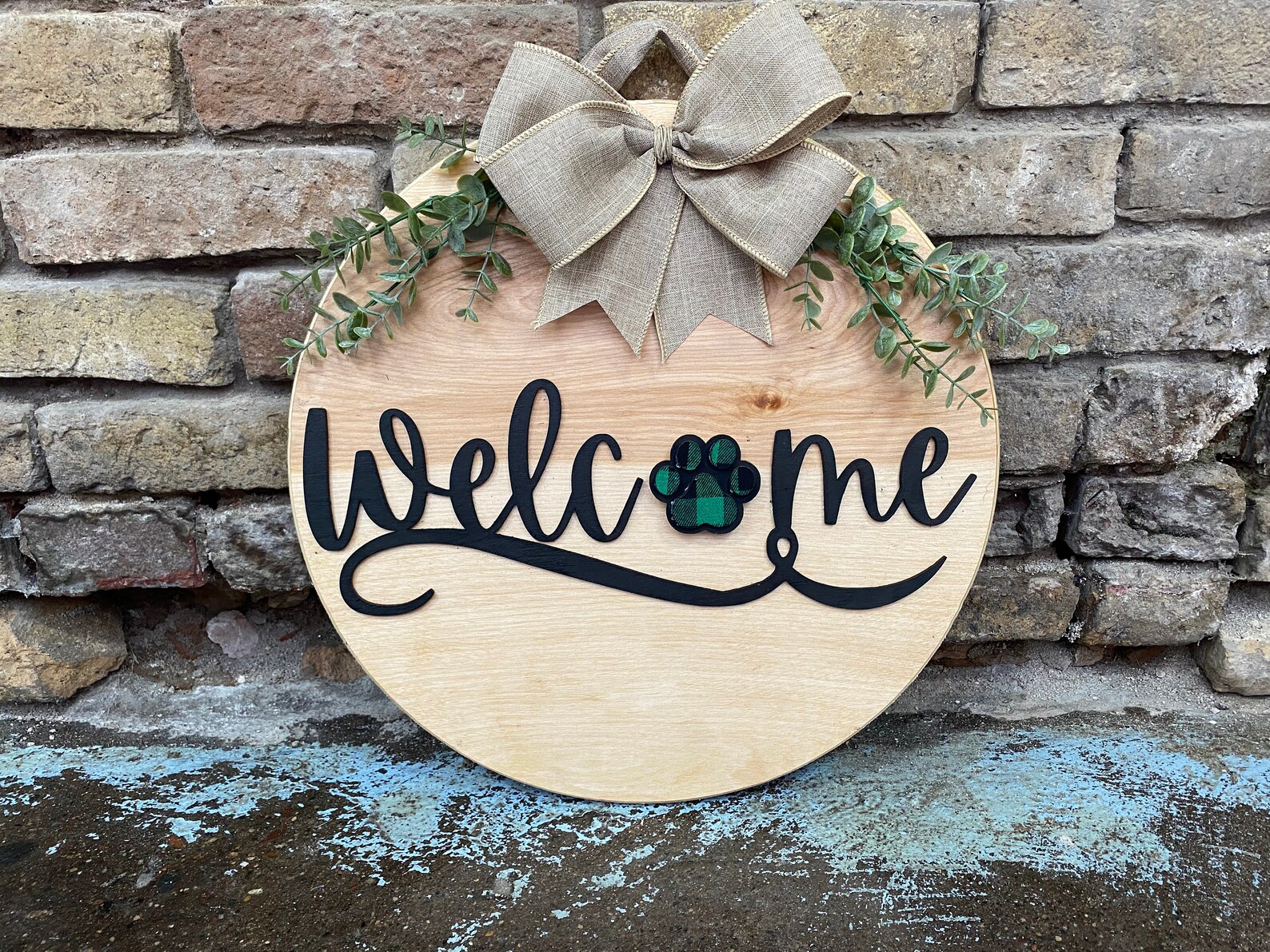 Welcome Sign with Interchangeable Pieces 12 Magnetic Pieces | Etsy