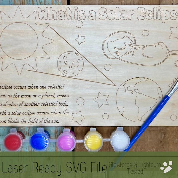 Laser File Eclipse - Etsy