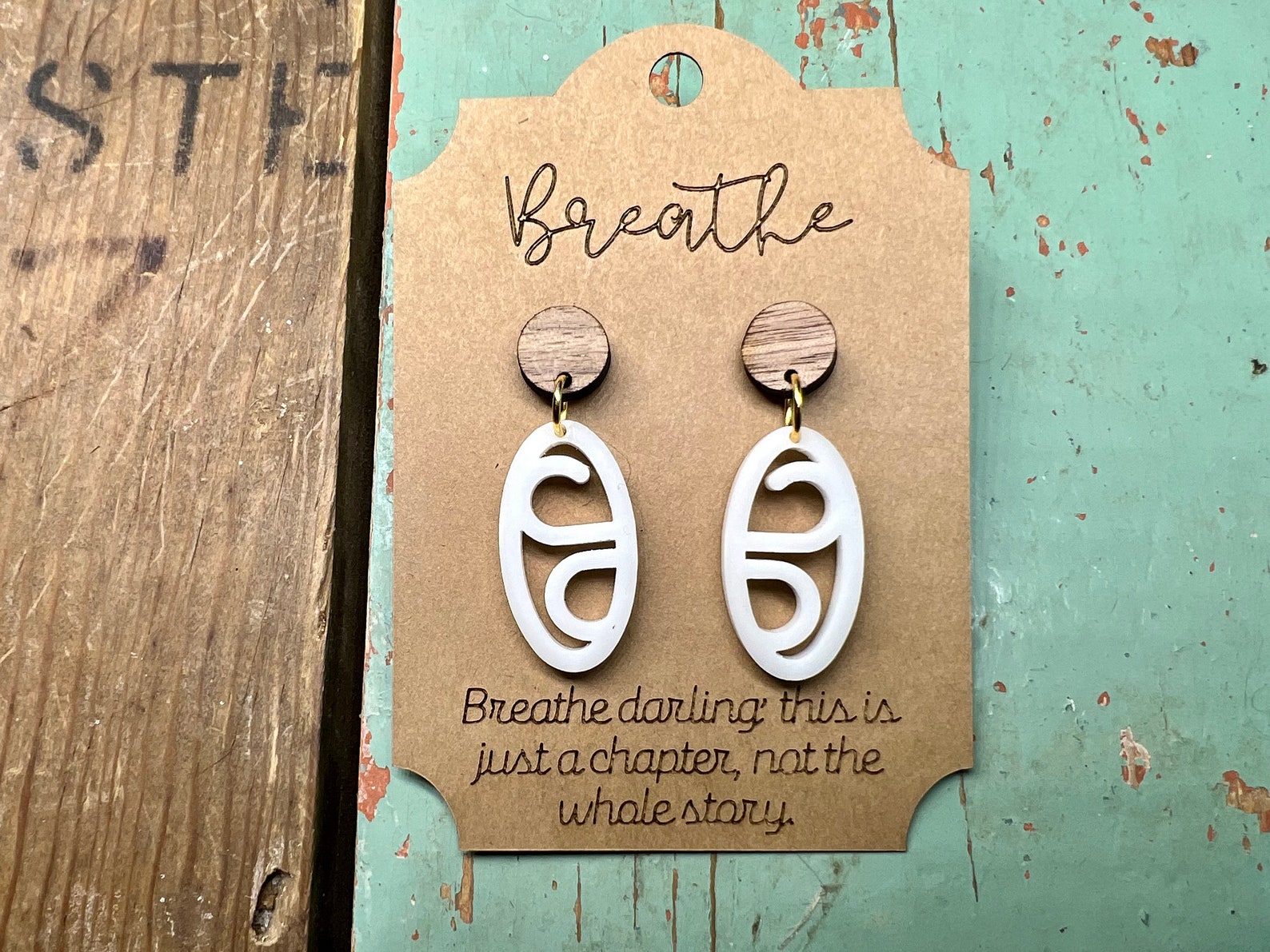 6 Post and Dangle Earring Sets With Earring Cards SVG File for - Etsy