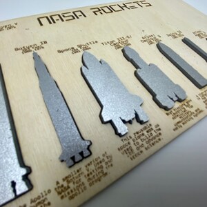 Space Puzzle SVG File for Glowforge and Laser Cutters, Space, Planet ...