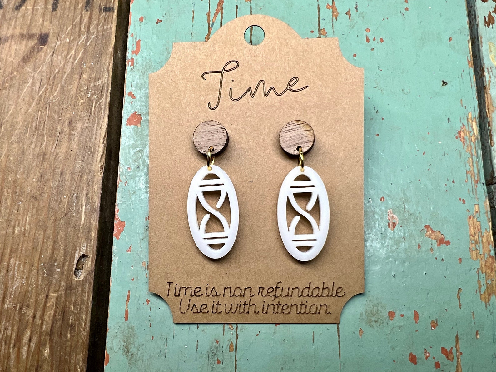 6 Post and Dangle Earring Sets With Earring Cards SVG File for Laser ...